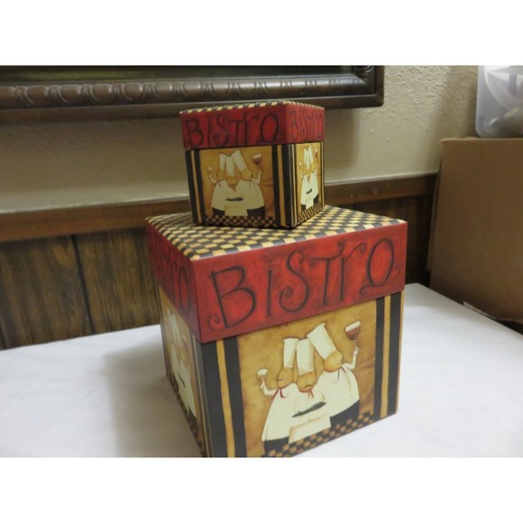 BOB'S BOXES BY LANG | Accents | Pair Of Bobs Boxes By Lang Stacking ...